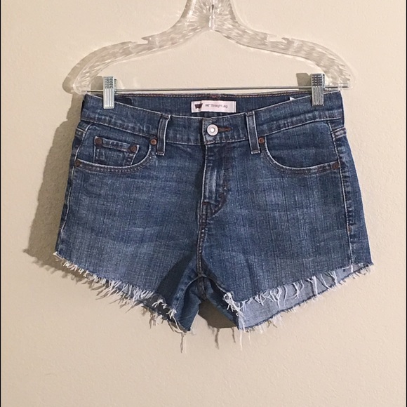 Levi's | Shorts | Levis Womens Cutoffs 55 Size 8 Frayed Hem | Poshmark